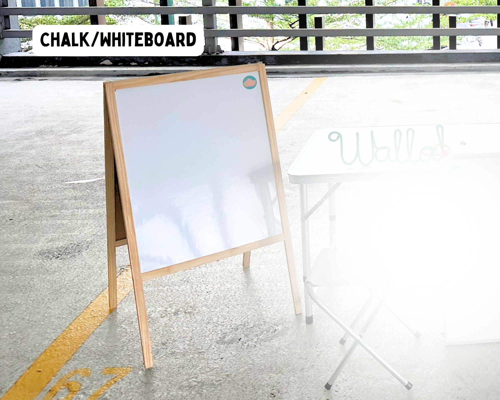 [RENTAL] Chalk / Whiteboard – Walla!